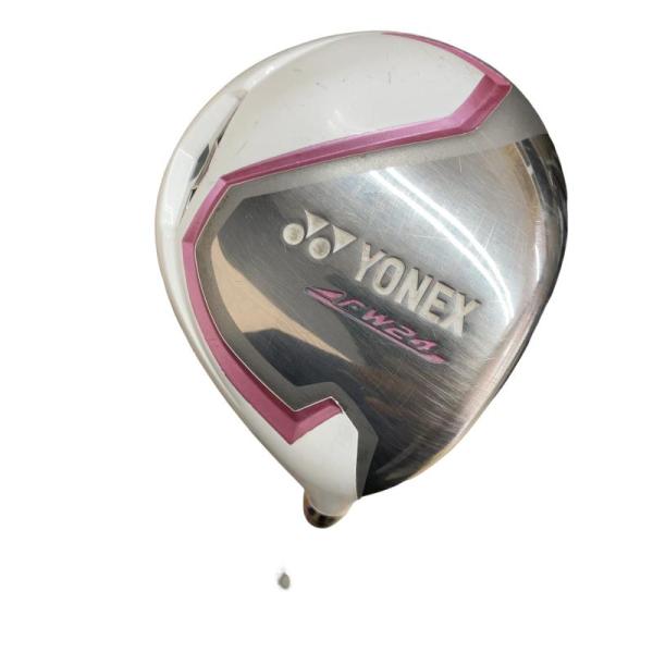 中古　Cランク　ヨネックス　ＹＯＮＥＸ　ＹＯＮＥＸ　ジュニア　５Ｗ（２４°）　ホワイト／ピンク　フェアウェイウッド　ＧＲＡＰＨＩＴＥ 　フレックスその他 ロフト角:24.00