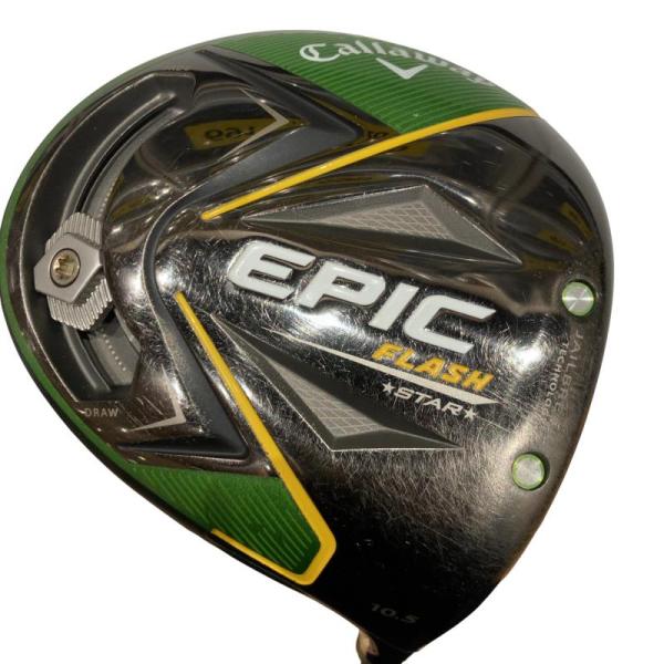 中古　Cランク　キャロウェイ　ＥＰＩＣ　ＦＬＡＳＨ　ＥＰＩＣ　ＦＬＡＳＨ　ＳＴＡＲ　１０．５°　ドライバー　Ｔｏｕｒ　ＡＤ　ＶＲ−５ 　フレックスＳ ロフト角:10.50