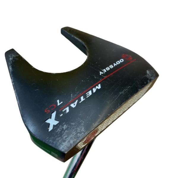 中古　Cランク　オデッセイ　ＭＥＴＡＬ−Ｘ　ＭＥＴＡＬ−Ｘ　＃７ＣＳ　３３インチ　パター　スチール 　フレックスその他 ロフト角:3.00