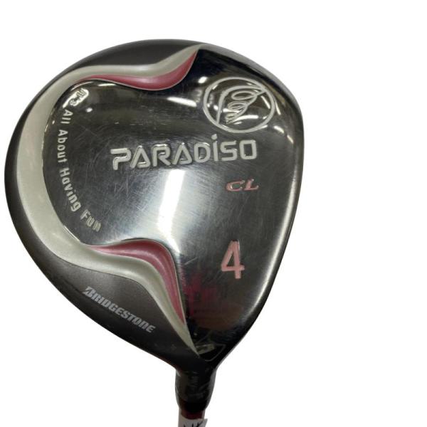 中古　Dランク　ブリヂストン　Ｐａｒａｄｉｓｏ　Ｐａｒａｄｉｓｏ　ＣＬ（２００９）　４Ｗ　レディース　フェアウェイウッド　ＰＡＲＡＤＩＳＯ　ＰＣ−０９ｗ 　フレックスＬ ロフト角:22.00