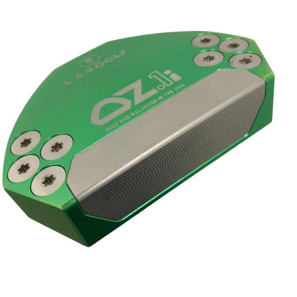 中古　Cランク　Ｌ．Ａ．Ｂ．ＧＯＬＦ　Ｌ．Ａ．Ｂ．ＧＯＬＦ　Ｌ．Ａ．Ｂ．ＧＯＬＦ　ＯＺ．１ｉ（ＢＬＡＣＫ）　３４インチ　パター　スチール 　フレックスその他 ロフト角:0.00