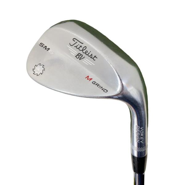 中古　Dランク　タイトリスト　ＶＯＫＥＹ　ＶＯＫＥＹ　ＳＰＩＮ　ＭＩＬＬＥＤ　ＳＭ６　ツアークロム　５４°／０８°Ｍ　ウェッジ　Ｄｙｎａｍｉｃ　Ｇｏｌｄ 　フレックスＳ ロフト角:54.00