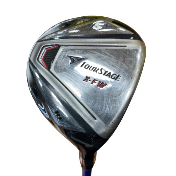中古　Cランク　ブリヂストン　ＴＯＵＲＳＴＡＧＥ　ＴＯＵＲＳＴＡＧＥ　Ｘ−ＦＷ　５Ｗ　フェアウェイウッド　Ｔｏｕｒ　ＡＤ　ＢＢ−６ 　フレックスＳ ロフト角:18.00