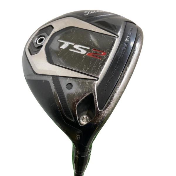 中古　Dランク　タイトリスト　ＴＳ２　ＴＳ２　１５°　フェアウェイウッド　リシャフト 　フレックスその他 ロフト角:15.00
