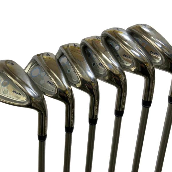 中古　Cランク　ブリヂストン　ＢＥＡＭ　ＢＥＡＭ　ＣＬ（２００８）　８Ｓ　レディース（実本数：６本セット）　アイアンセット　ＢＥＡＭ　ＣＬ（２００８）　アイアン 　フレックスＬ ロフト角:32.00