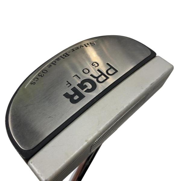 中古　Dランク　プロギア　ＳＩＬＶＥＲ−ＢＬＡＤＥ　ＳＩＬＶＥＲ−ＢＬＡＤＥ　０３ＣＳ（センターシャフト）　３４インチ　パター　スチール 　フレックスその他 ロフト角:3.00