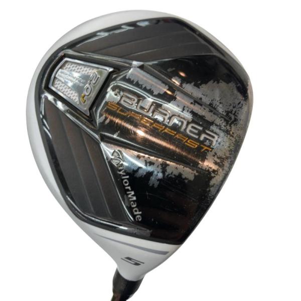 中古　Cランク　テーラーメイド　ＢＵＲＮＥＲ　ＢＵＲＮＥＲ　ＳＵＰＥＲ　ＦＡＳＴ　２．０Ｊ（シルバー）　５Ｗ　フェアウェイウッド　ＢＵＲＮＥＲ　２．０　ＦＵＢＵＫＩ　６５（フェアウェイ） 　フレックスＳ ロフト角:18.50