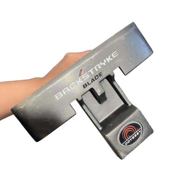 中古　Dランク　オデッセイ　ＢＡＣＫ　ＳＴＲＹＫＥ　ＢＡＣＫ　ＳＴＲＹＫＥ　ＢＬＡＤＥ　３４インチ　パター　スチール 　フレックスその他 ロフト角:4.00