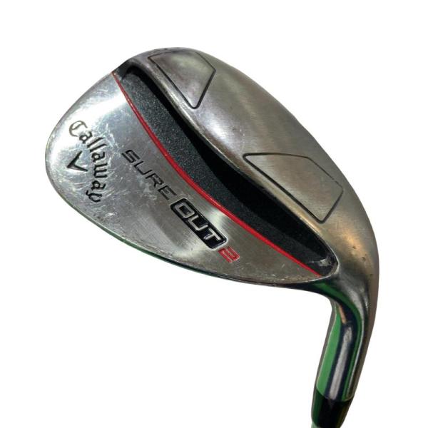 中古　Cランク　キャロウェイ　ＳＵＲＥ　ＯＵＴ　ＳＵＲＥ　ＯＵＴ　２　６０°　ウェッジ　純正特注シャフト 　フレックスその他 ロフト角:60.00