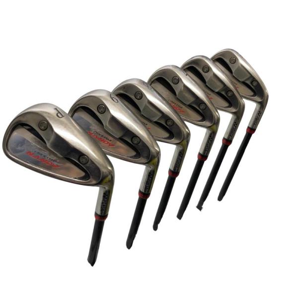 中古　Dランク　ヨネックス　ＣＹＢＥＲ　ＳＴＡＲ　ＣＹＢＥＲ　ＳＴＡＲ　ＮＡＮＯ　Ｖ（２００７）　　６Ｓ（実本数：６本セット）　アイアンセット　ＮＡＮＯ　ＨＩ−ＳＰＥＥＤ　ＳＨＡＦＴ　０５０ 　フレックスＲ ロフト角:24.00