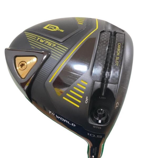 中古　Cランク　本間ゴルフ　ＴＯＵＲ　ＷＯＲＬＤ　ＴＯＵＲ　ＷＯＲＬＤ　ＴＷ７５７　Ｄ　ＰＬＵＳ　１０．５°　ドライバー　ＶＩＺＡＲＤ　ＭＡ　５ 　フレックスＳ ロフト角:10.50