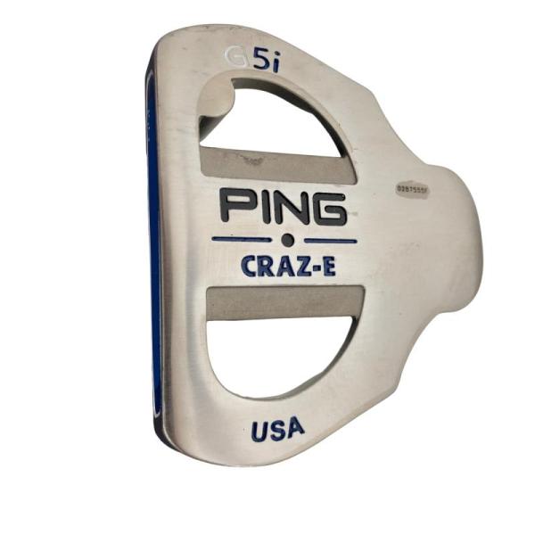 中古　Cランク　ピン　Ｇ５ｉ　Ｇ５ｉ　ＣＲＡＺ−Ｅ　３３インチ　パター　スチール 　フレックスその他 ロフト角:0.00