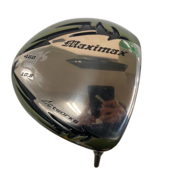 中古　Cランク　ワークスゴルフ　Ａｃｔｗｏｒｋｓ　Ａｃｔｗｏｒｋｓ　ＭＡＸＩＭＡＸ　１０．５°　ドライバー　ＷＯＲＫＴＥＣ　Ｖ−ＳＰＥＣ　α−ＩＩＩ 　フレックスＳ ロフト角:10.50