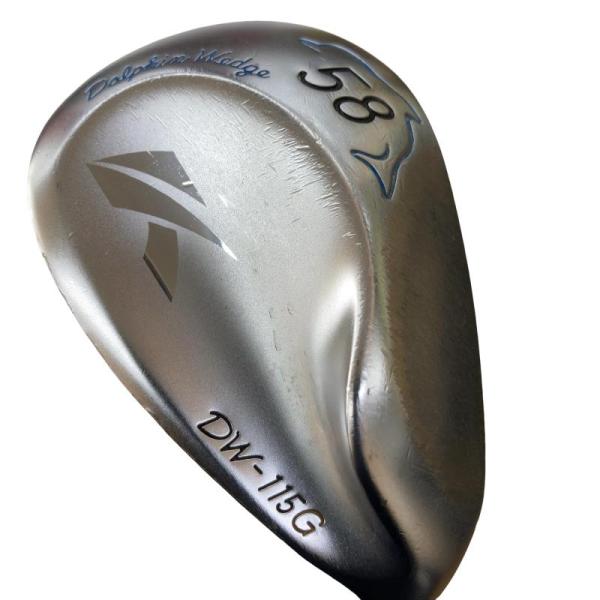 中古　Cランク　キャスコ　Ｄｏｌｐｈｉｎ　Ｗｅｄｇｅ　Ｄｏｌｐｈｉｎ　Ｗｅｄｇｅ　ＤＷ−１１５Ｇ　５８°　レディース　ウェッジ　Ｄｏｌｐｈｉｎ　ＤＰ−１５１ 　フレックスＬ ロフト角:58.00
