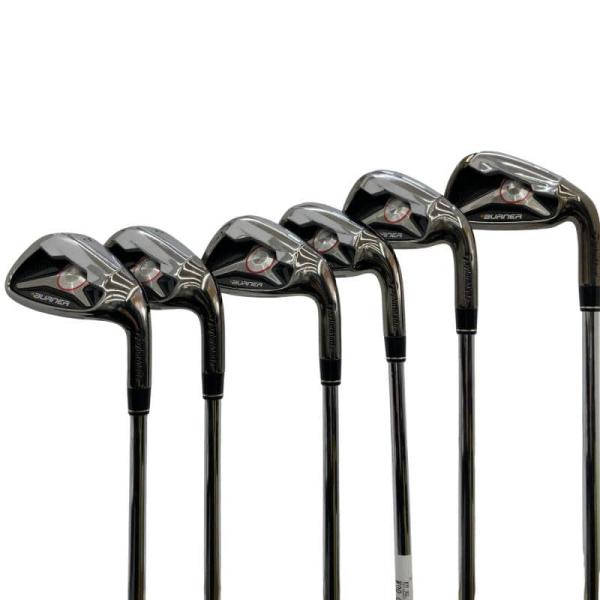 中古　Cランク　テーラーメイド　ＢＵＲＮＥＲ　ＢＵＲＮＥＲ（２００９）　　６Ｓ（実本数：６本セット）　アイアンセット　ＮＳ　ＰＲＯ　９５０ＧＨ 　フレックスＳ ロフト角:24.00