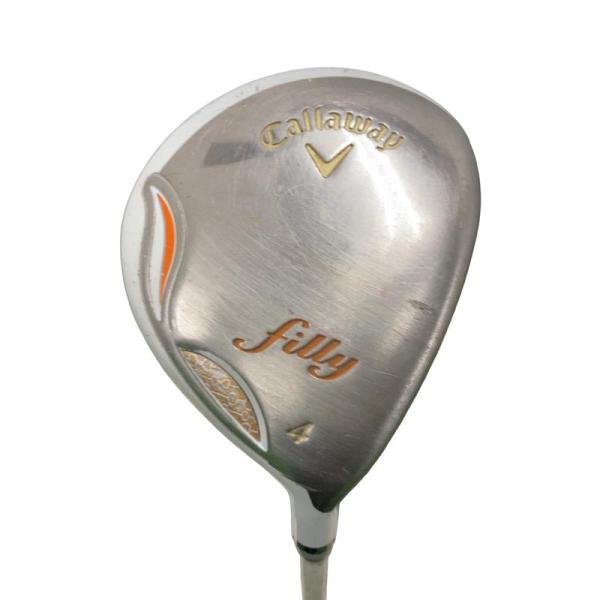 中古　Dランク　キャロウェイ　ｆｉｌｌｙ　ｆｉｌｌｙ（２０１５）　４Ｗ　レディース　フェアウェイウッド　Ｎｅｗ　ｆｉｌｌｙ（フェアウェイ） 　フレックスＬ ロフト角:18.00