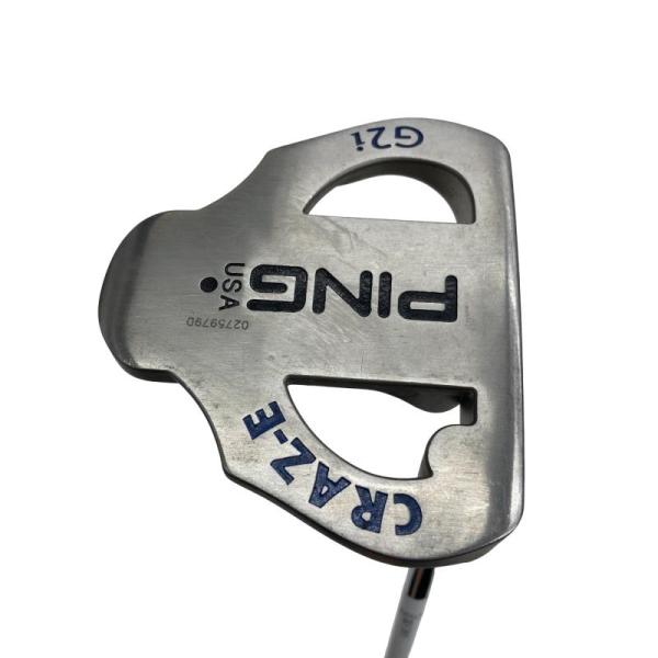 中古　Cランク　ピン　Ｇ２ｉ　Ｇ２ｉ　ＣＲＡＺ−Ｅ　３４インチ　パター　スチール 　フレックスその他 ロフト角:0.00