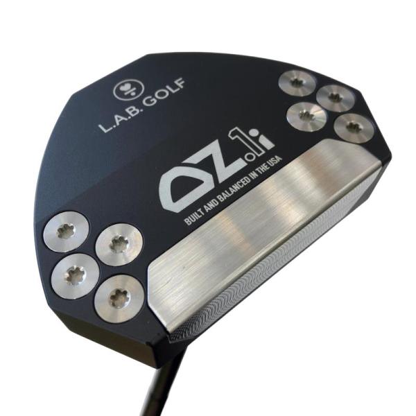 中古　Dランク　Ｌ．Ａ．Ｂ．ＧＯＬＦ　Ｌ．Ａ．Ｂ．ＧＯＬＦ　Ｌ．Ａ．Ｂ．ＧＯＬＦ　ＯＺ．１ｉ（ＢＬＡＣＫ）　３３インチ　パター　スチール 　フレックスその他 ロフト角:0.00