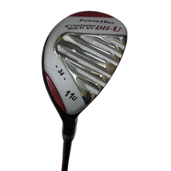 中古　Cランク　パワービルト　ＣＩＴＡＴＩＯＮ　ＣＩＴＡＴＩＯＮ　ＤＨ−Ｕ　Ｕ１１　ユーティリティ　オリジナルカーボン 　フレックスその他 ロフト角:34.00