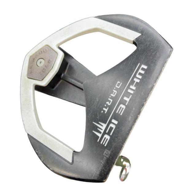 中古　Dランク　オデッセイ　ＷＨＩＴＥ　ＩＣＥ　ＷＨＩＴＥ　ＩＣＥ　Ｄ．Ａ．Ｒ．Ｔ．　ＢＬＡＣＫ　３５インチ　パター　スチール 　フレックスその他 ロフト角:3.00