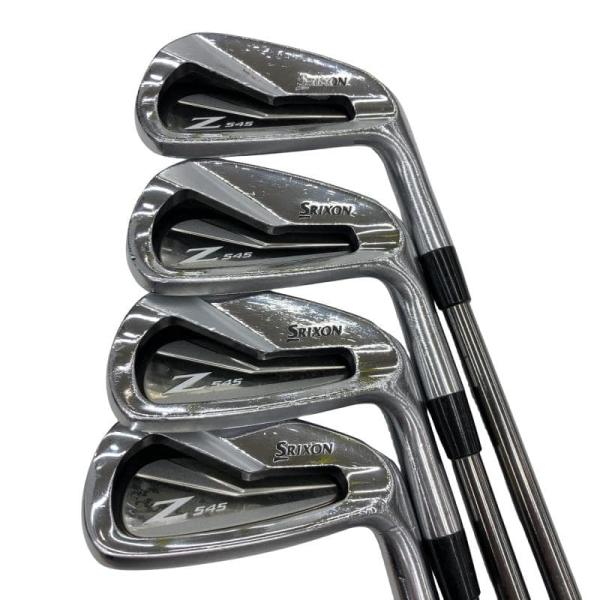 中古　Cランク　ダンロップ　ＳＲＩＸＯＮ　ＳＲＩＸＯＮ　Ｚ５４５　　６Ｓ（実本数：４本セット）　アイアンセット　リシャフト 　フレックスその他 ロフト角:24.00