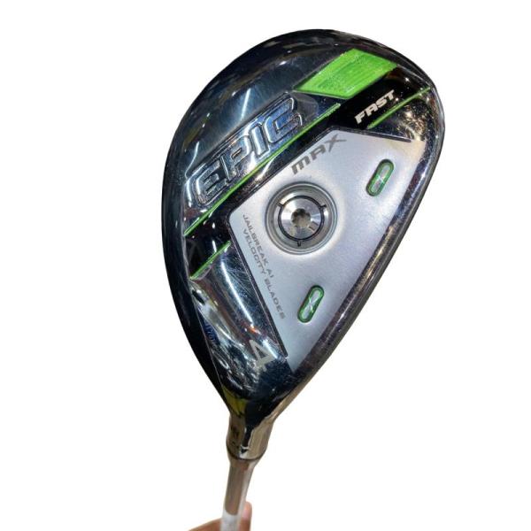 中古　Cランク　キャロウェイ　ＥＰＩＣ　ＥＰＩＣ　ＭＡＸ　ＦＡＳＴ　Ｕ４　ユーティリティ　リシャフト 　フレックスその他 ロフト角:20.00