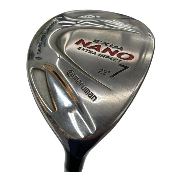 中古　Cランク　マジェスティゴルフ（旧マルマン）　ＥＸＩＭ　ＥＸＩＭ　ＮＡＮＯ　ＥＸＴＲＡ　ＩＭＰＡＣＴ　７Ｗ　フェアウェイウッド　ＥＸＩＭ　ＮＡＮＯ　ＥＸ−０５ 　フレックスＳ ロフト角:22.00