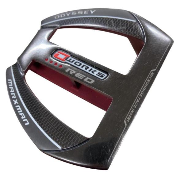 中古　Cランク　オデッセイ　Ｏ　ＷＯＲＫＳ　ＲＥＤ　Ｏ　ＷＯＲＫＳ　ＲＥＤ　ＭＡＲＸＭＡＮ　３４インチ　パター　スチール 　フレックスその他 ロフト角:3.00