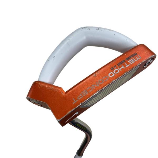 中古　Eランク　ナイキ　ＭＥＴＨＯＤ　ＣＯＮＣＥＰＴ　ＭＥＴＨＯＤ　ＣＯＮＣＥＰＴ　Ｃ１（オレンジ／ホワイト）　３４インチ　パター　スチール 　フレックスその他 ロフト角:2.00