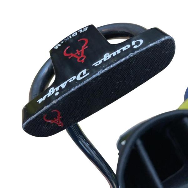 中古　Dランク　ゲージデザイン　Ｇａｕｇｅ　Ｄｅｓｉｇｎ　Ｇａｕｇｅ　Ｄｅｓｉｇｎ　ＥＬＤＩＫ　Ｍ　３４インチ　パター　スチール 　フレックスその他 ロフト角:0.00