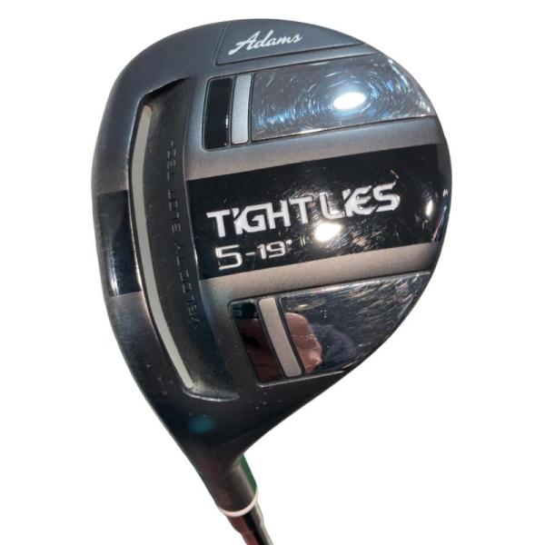 中古　Cランク　アダムスゴルフ　ＴＩＧＨＴ　ＬＩＥＳ　ＴＩＧＨＴ　ＬＩＥＳ（２０１３）　１９°　レフティ　フェアウェイウッド　ＴＩＧＨＴ　ＬＩＥＳ 　フレックスＳＲ ロフト角:19.00