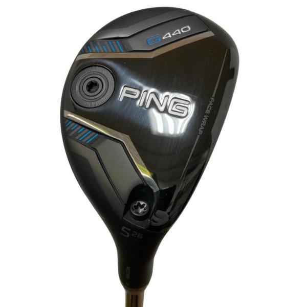 中古　Cランク　ピン　Ｇ４４０　Ｇ４４０　Ｕ５　ユーティリティ　ＰＩＮＧ　ＴＯＵＲ　２．０　ＣＨＲＯＭＥ　８５（ＵＴ） 　フレックスＳ ロフト角:26.00