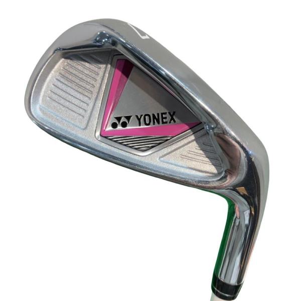 中古　Cランク　ヨネックス　ＹＯＮＥＸ　ＹＯＮＥＸ　ジュニア（２０１６）（Ｊ１２０）　＃７　ホワイト／ピンク　単品アイアン　ＧＲＡＰＨＩＴＥ 　フレックスその他 ロフト角:38.00