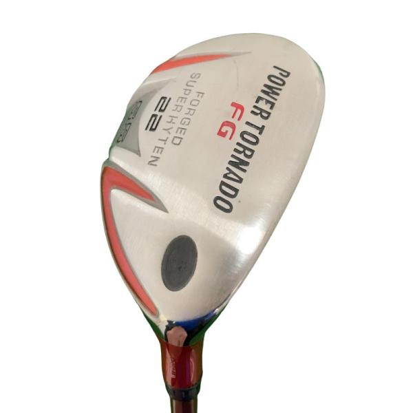 中古　Cランク　キャスコ　ＰＯＷＥＲ　ＴＯＲＮＡＤＯ　ＰＯＷＥＲ　ＴＯＲＮＡＤＯ　ＦＧ　５５（２２°）　レディース　ユーティリティ　ＥＬＡＳＴＥＲ　Ｕ５０００ 　フレックスＬ ロフト角:22.00