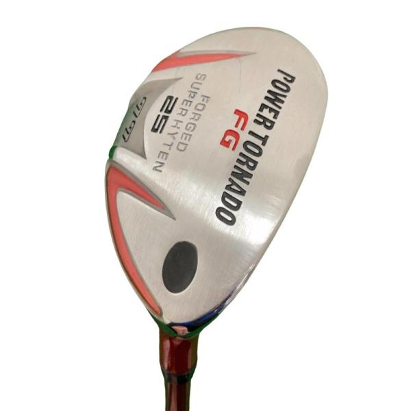 中古　Cランク　キャスコ　ＰＯＷＥＲ　ＴＯＲＮＡＤＯ　ＰＯＷＥＲ　ＴＯＲＮＡＤＯ　ＦＧ　７７（２５°）　レディース　ユーティリティ　ＥＬＡＳＴＥＲ　Ｕ５０００ 　フレックスＬ ロフト角:25.00