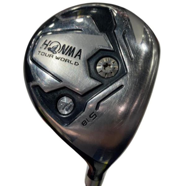 中古　Cランク　本間ゴルフ　ＴＯＵＲ　ＷＯＲＬＤ　ＴＯＵＲ　ＷＯＲＬＤ　ＴＷ７２７　５Ｗ　フェアウェイウッド　ＶＩＺＡＲＤ　ＹＺ７５ 　フレックスＳ ロフト角:18.00