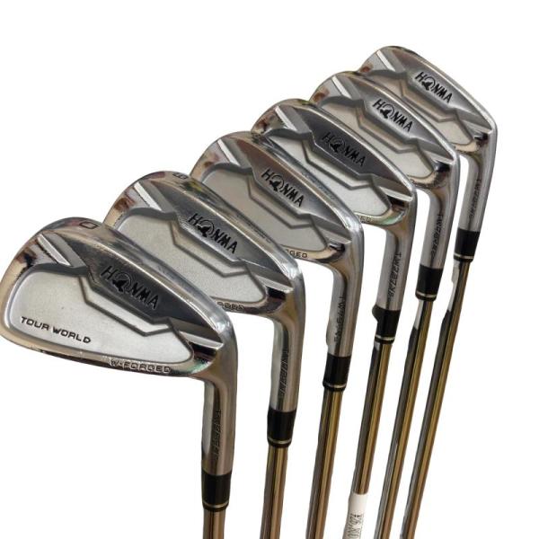 中古　Cランク　本間ゴルフ　ＴＯＵＲ　ＷＯＲＬＤ　ＴＯＵＲ　ＷＯＲＬＤ　ＴＷ７３７Ｖｓ　６Ｓ（実本数：６本セット）　アイアンセット　ＮＳ　ＰＲＯ　ＭＯＤＵＳ３　ＴＯＵＲ１０５ 　フレックスＳ ロフト角:24.00