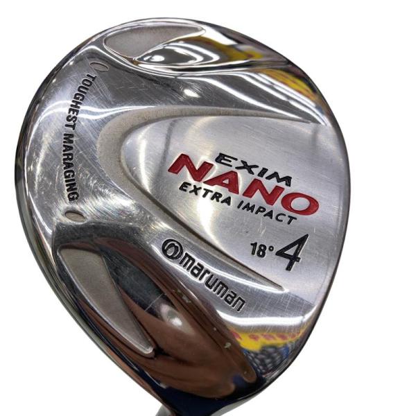 中古　Cランク　マジェスティゴルフ（旧マルマン）　ＥＸＩＭ　ＥＸＩＭ　ＮＡＮＯ　ＥＸＴＲＡ　ＩＭＰＡＣＴ　４Ｗ　フェアウェイウッド　ＥＸＩＭ　ＮＡＮＯ　ＥＸ−０５ 　フレックスＲ ロフト角:18.00