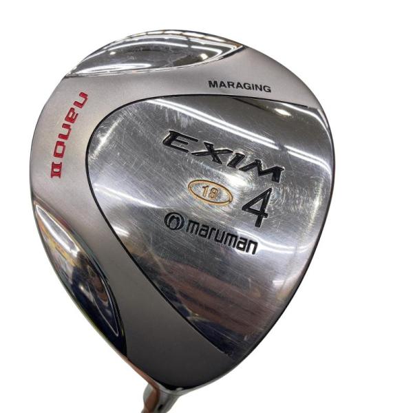 中古　Cランク　マジェスティゴルフ（旧マルマン）　ＥＸＩＭ　ＥＸＩＭ　ｎａｎｏ　ＩＩ　４Ｗ　フェアウェイウッド　ＥＸＩＭ　ＥＸ−０３ 　フレックスＲ ロフト角:18.00