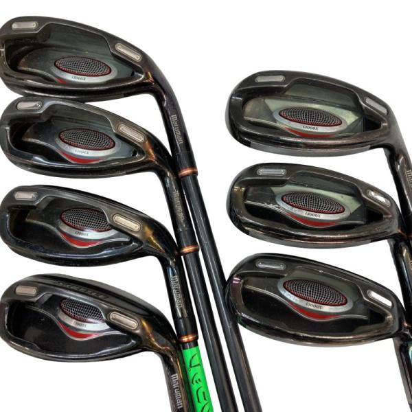 中古　Cランク　マジェスティゴルフ（旧マルマン）　ＳＨＵＴＴＬＥ　ＳＨＵＴＴＬＥ　ｉ３０００Ｘ　９Ｓ（実本数：７本セット）　アイアンセット　ＷＬＴ　ＴＹＰＥ−１０ｉ 　フレックスＳＲ ロフト角:32.00