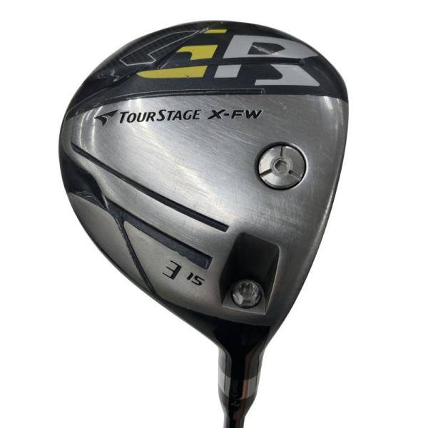 中古　Cランク　ブリヂストン　ＴＯＵＲＳＴＡＧＥ　ＴＯＵＲＳＴＡＧＥ　Ｘ−ＦＷ　ＧＲ（２０１４）　３Ｗ　フェアウェイウッド　Ｔｏｕｒ　ＡＤ　Ｂ１４−０３ｗ 　フレックスＳ ロフト角:15.00