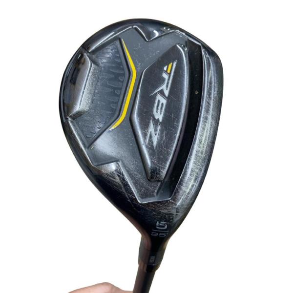 中古　Dランク　テーラーメイド　ＲＢＺ　ＲＢＺ　ＢＬＡＣＫ　Ｕ５　ユーティリティ　ＲＯＣＫＥＴ　ＦＵＥＬ　６５ 　フレックスＳ ロフト角:25.00