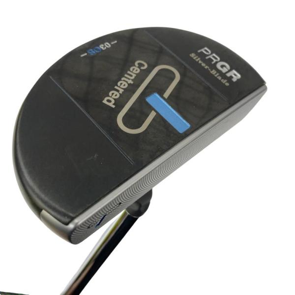 中古　Cランク　プロギア　ＳＩＬＶＥＲ−ＢＬＡＤＥ　Ｃｅｎｔｅｒｅｄ　ＳＩＬＶＥＲ−ＢＬＡＤＥ　Ｃｅｎｔｅｒｅｄ　０３ＯＳ　３４インチ　パター　スチール 　フレックスその他 ロフト角:3.00