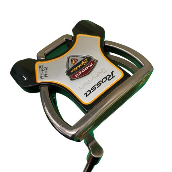 中古　Dランク　テーラーメイド　Ｒｏｓｓａ　ａｇｓｉ＋　Ｒｏｓｓａ　ａｇｓｉ＋　ｉｔｓｙ　ｂｉｔｓｙ　ＳＰＩＤＥＲ　クランクネック　３４インチ　パター　スチール 　フレックスその他 ロフト角:2.50