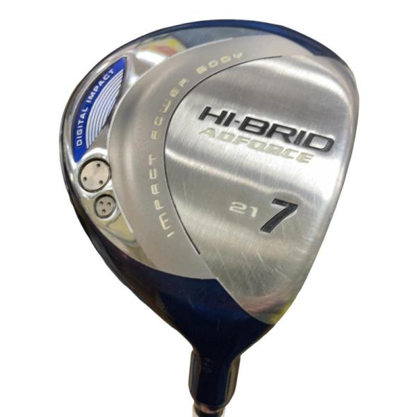 中古　Cランク　ダンロップ　ＨＩ−ＢＲＩＤ　ＨＩ−ＢＲＩＤ　ＡＤＦＯＲＣＥ　７Ｗ　フェアウェイウッド　ＨＩ−ＢＲＩＤ　ＨＢ−３００ 　フレックスＳ ロフト角:21.00