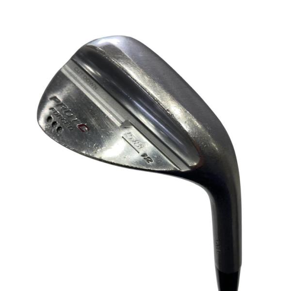 中古　Dランク　ＰＲＯＴＯ−ＣＯＮＣＥＰＴ　ＰＲＯＴＯ−ＣＯＮＣＥＰＴ　ＰＲＯＴＯ−ＣＯＮＣＥＰＴ　ＦＯＲＧＥＤ　ＷＥＤＧＥ（メッキ）　５８°／１２°　ウェッジ　純正特注シャフト 　フレックスその他 ロフト角:58.00