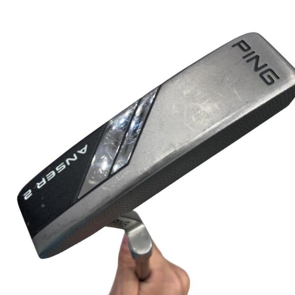 中古　Cランク　ピン　ＰＩＮＧ　ＰＩＮＧ　ＡＮＳＥＲ　２（２０２４）　３４インチ　パター　オリジナルカーボン 　フレックスその他 ロフト角:3.00