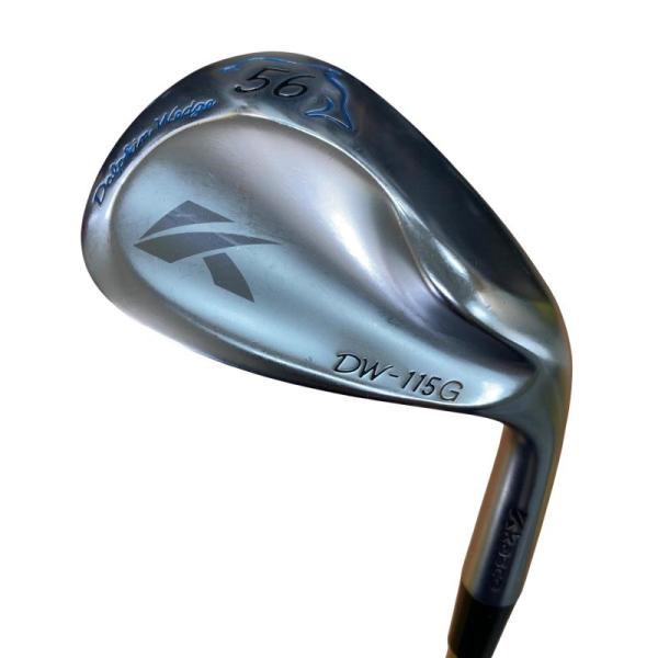 中古　Cランク　キャスコ　Ｄｏｌｐｈｉｎ　Ｗｅｄｇｅ　Ｄｏｌｐｈｉｎ　Ｗｅｄｇｅ　ＤＷ−１１５Ｇ　５６°　ウェッジ　ＮＳ　ＰＲＯ　９５０ＧＨ 　フレックスＳ ロフト角:56.00