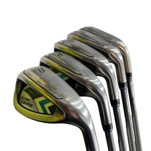 中古　Cランク　ダンロップ　ＸＸＩＯ　ＸＸＩＯ　ＣＲＯＳＳ（２０２１）　５Ｓ（実本数：５本セット）　アイアンセット　ＸＸＩＯ　ＭＨ２０００ 　フレックスＲ ロフト角:25.00