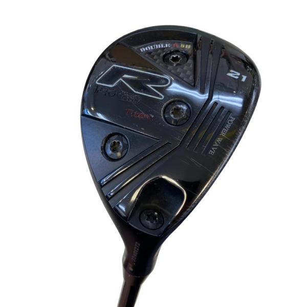 中古　Cランク　ジャスティック　ＰＲＯＣＥＥＤ　ＰＲＯＣＥＥＤ　ＤＯＵＢＬＥ−Ｒ　ＳＢ　２１°　ユーティリティ　純正特注シャフト 　フレックスＳ ロフト角:21.00